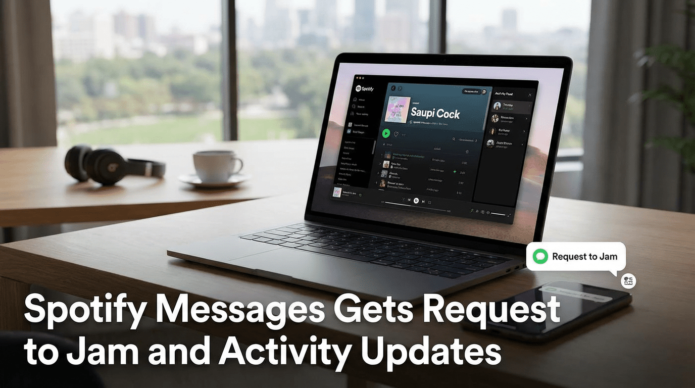 Spotify Messages Gets Request to Jam and Activity Updates - Build My Plays