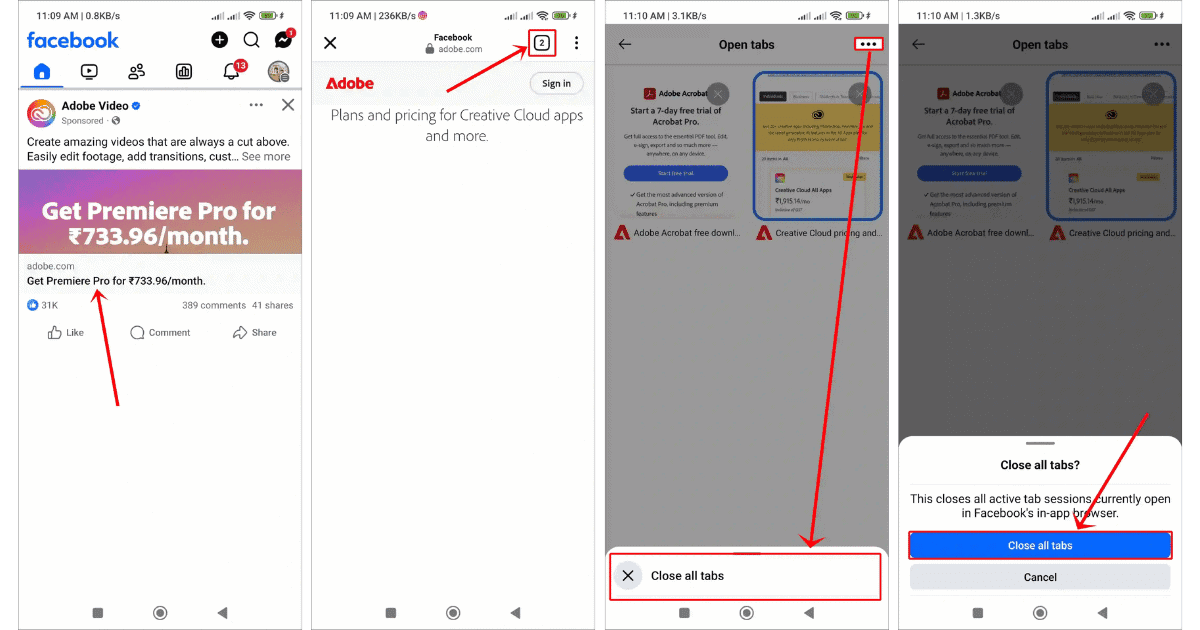 How to Disable Facebook’s External Browser Link Opening? - Build My Plays