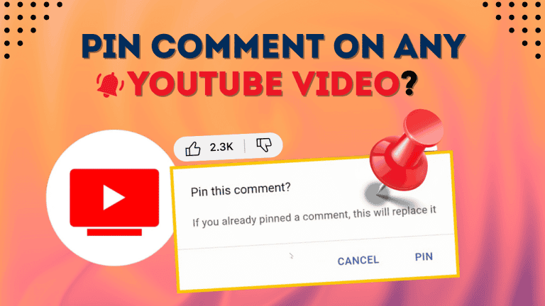 How To Pin Comment on Any YouTube Video? - Build My Plays