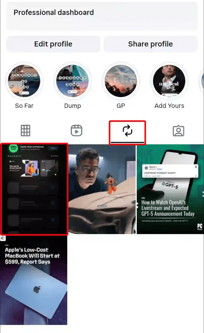 How to Delete or Undo a Repost on Instagram - Build My Plays