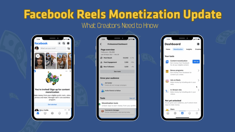 Facebook Reels Monetization Update: What Creators Need to Know - Build ...