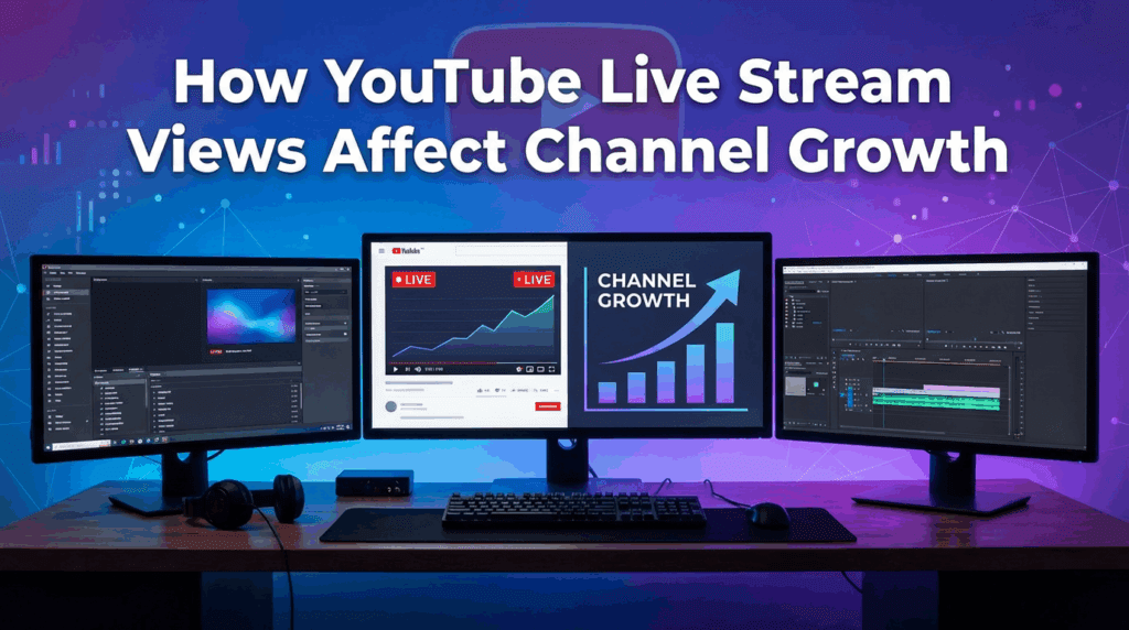 How YouTube Live Stream Views Affect Channel Growth - Build My Plays