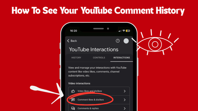 YouTube 댓글 기록 확인 방법(모든 기기) - Build My Plays
